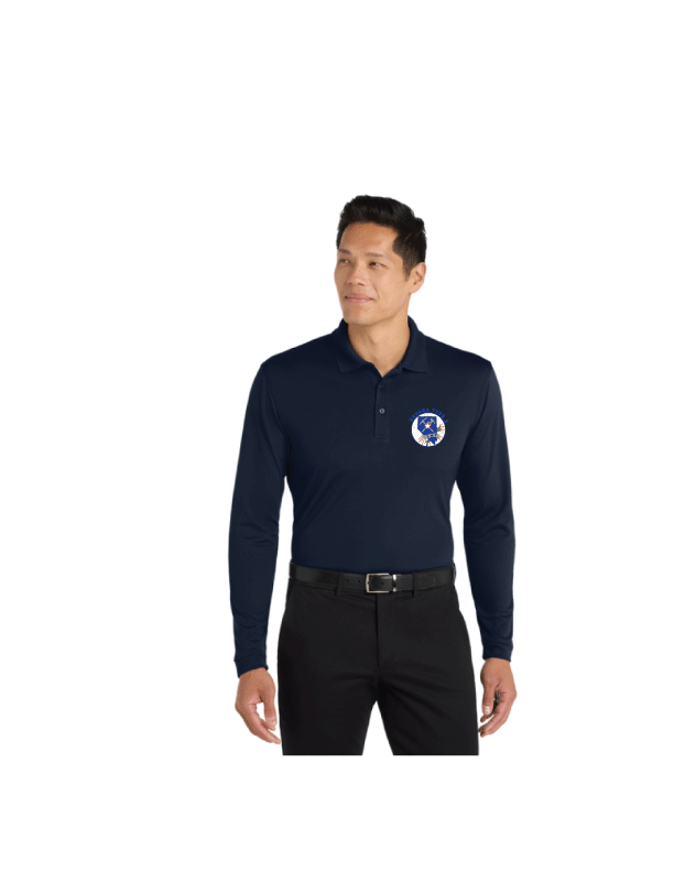 Port Authority ® Dry Zone ® UV Micro-Mesh Long Sleeve Polo | Bellissima ...